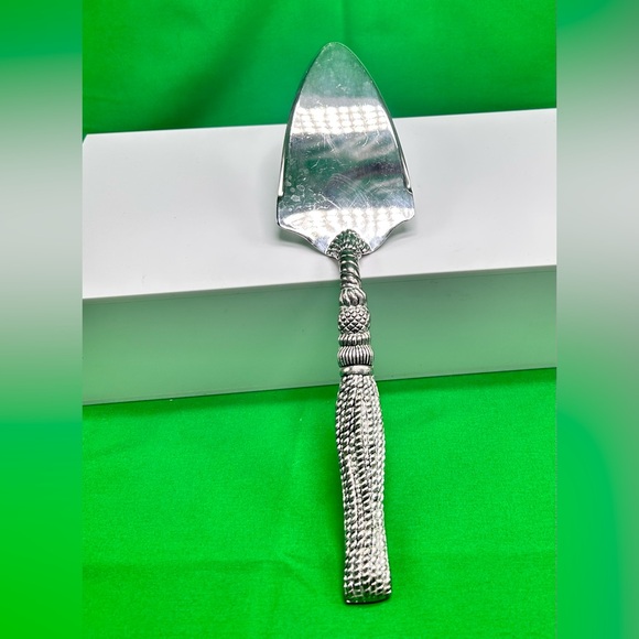 Kitchen | Vintage Silver Tone Silea Cakepie Server With Engraved ...